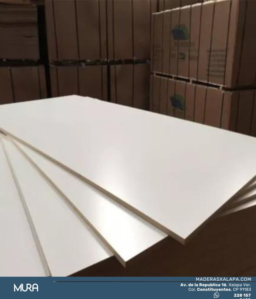 MDF con melamina – Madererias Mura